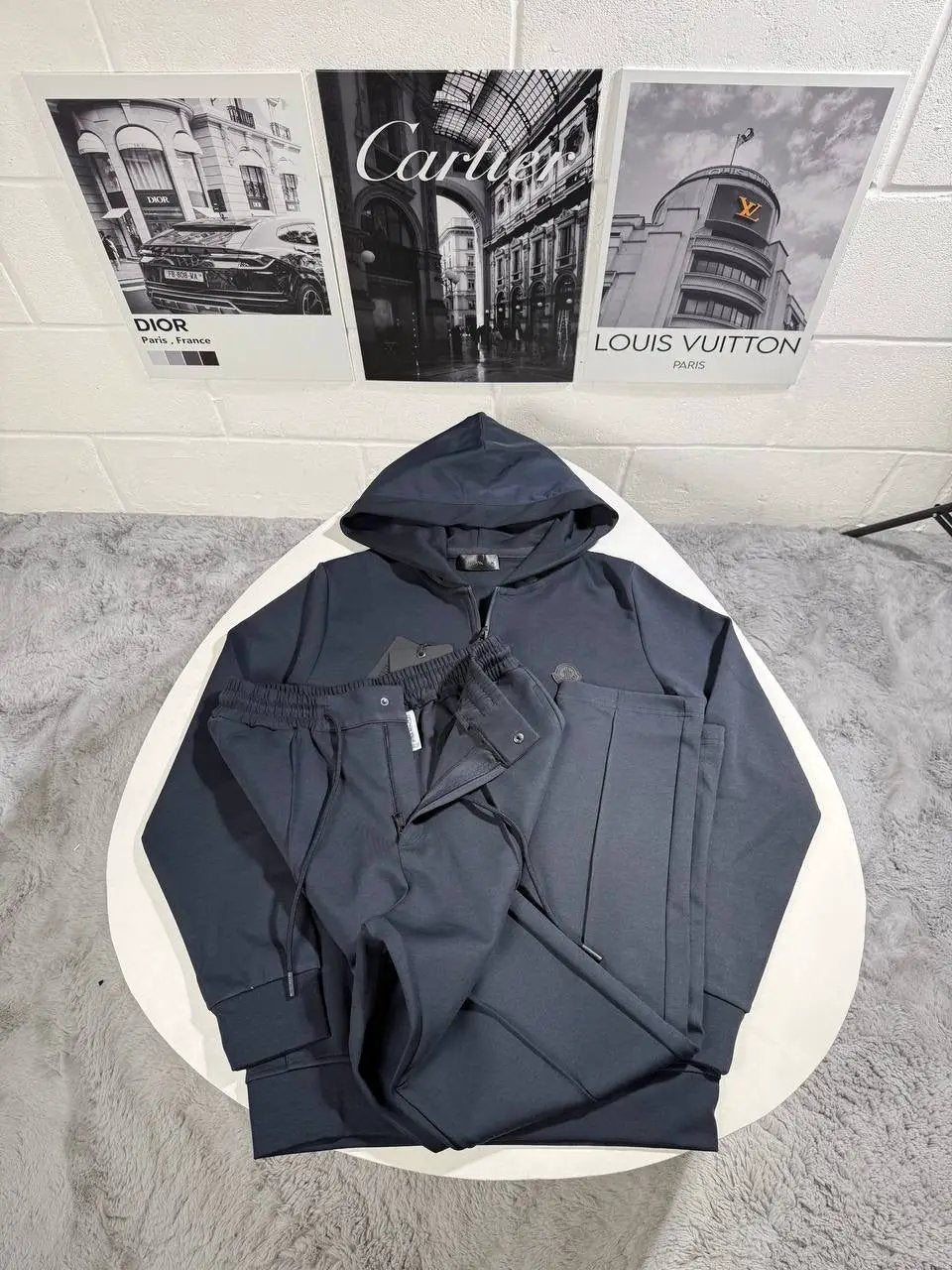 MNCLR NEOPRENE TRACKSUIT NAVY